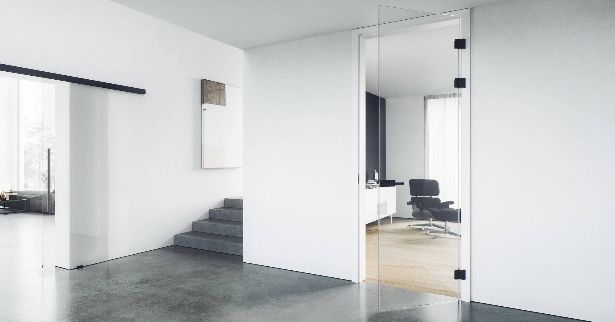 Glass doors & offices: The perfect home office | Griffwerk